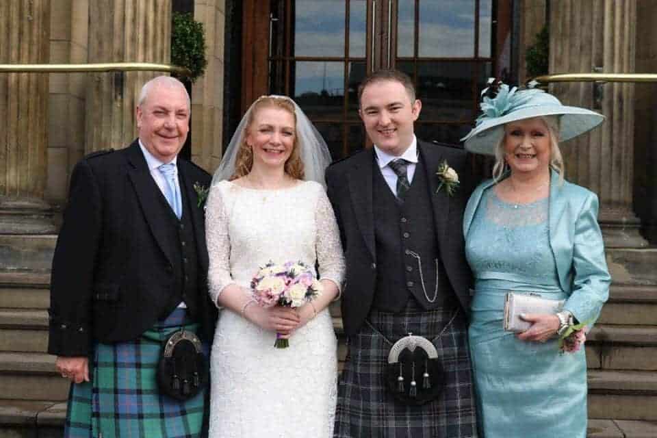 'My mum wearing her stunning outfit from Catherines of Partick ...